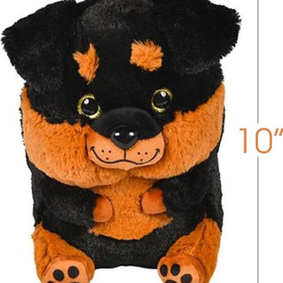 belly buddies | Toys | Nwt Belly Buddy Rottweiler Inch Plush Stuffed ...